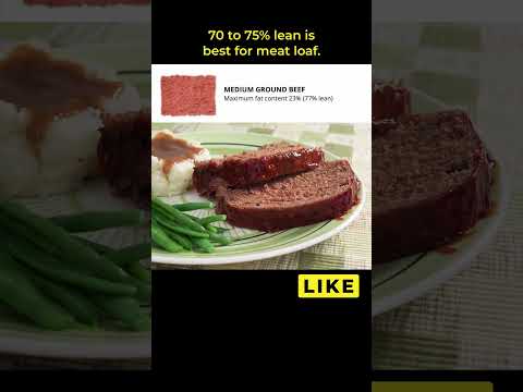 What the Percent Means on Ground Meat | Random Facts #shorts #percent #groundmeat #cooking