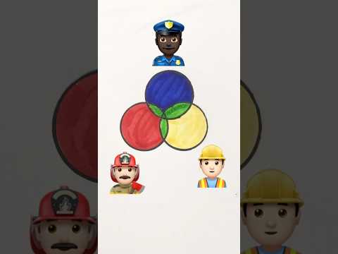 Emoji color mixing😊 #shortvideo #shorts #emojimixart #colormixing #emoji #art