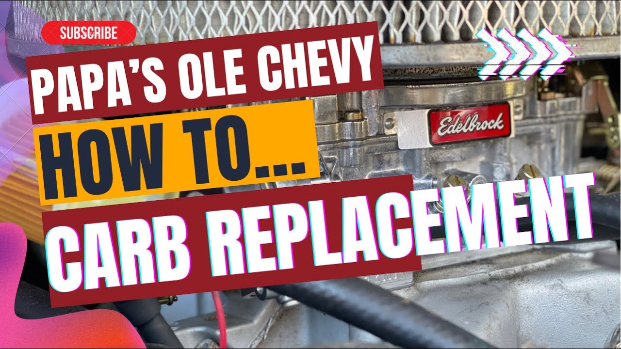 How to replace your carburetor… 78 Chevy c10 Small Block 350. #squarebodynation #cammed