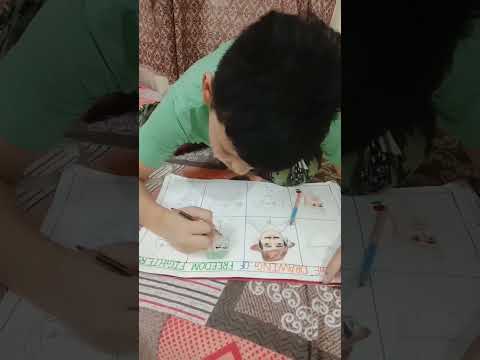 freedom fighters drawing// Independence Day special🇮🇳#drawing#youtubeshorts