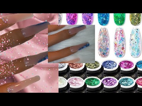 Testing Meet across Glitter gel-polish pots