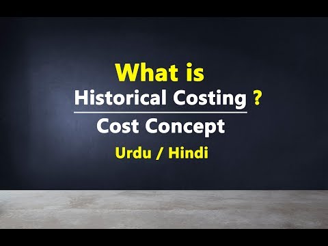 What is Historical Costing? What is Cost Concept in GAAP? Urdu / Hindi