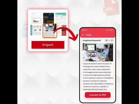 PDF to Word Converter App