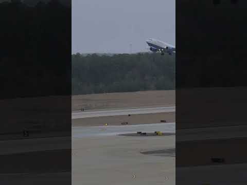 Bahamas Air taking off at RDU International Airport