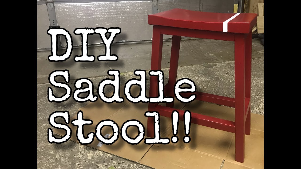 DIY Saddle Stool!