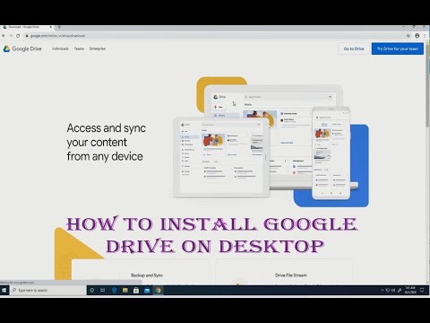How to Install Google Drive on Desktop