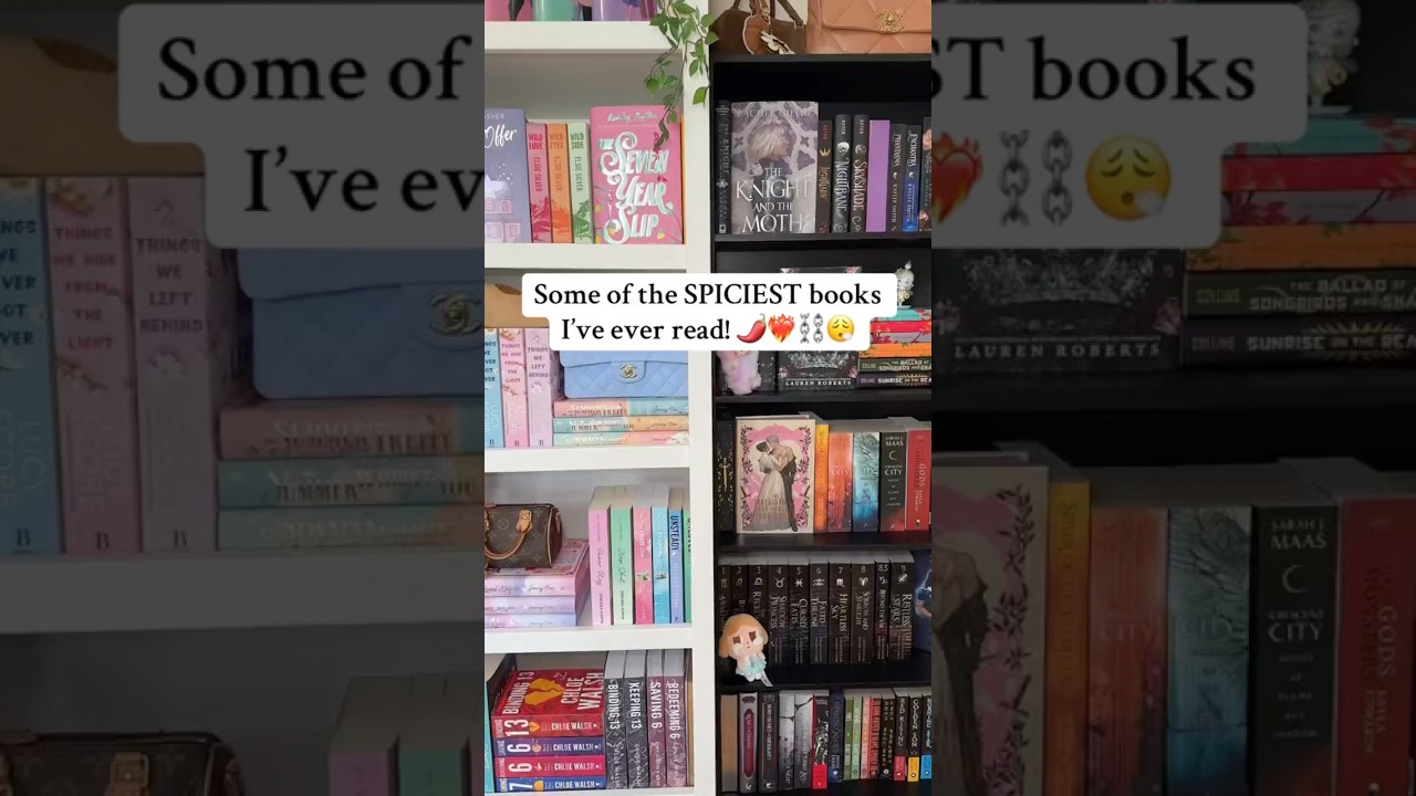 THE SPICIEST BOOKS IVE READ! 😮‍💨🌶️