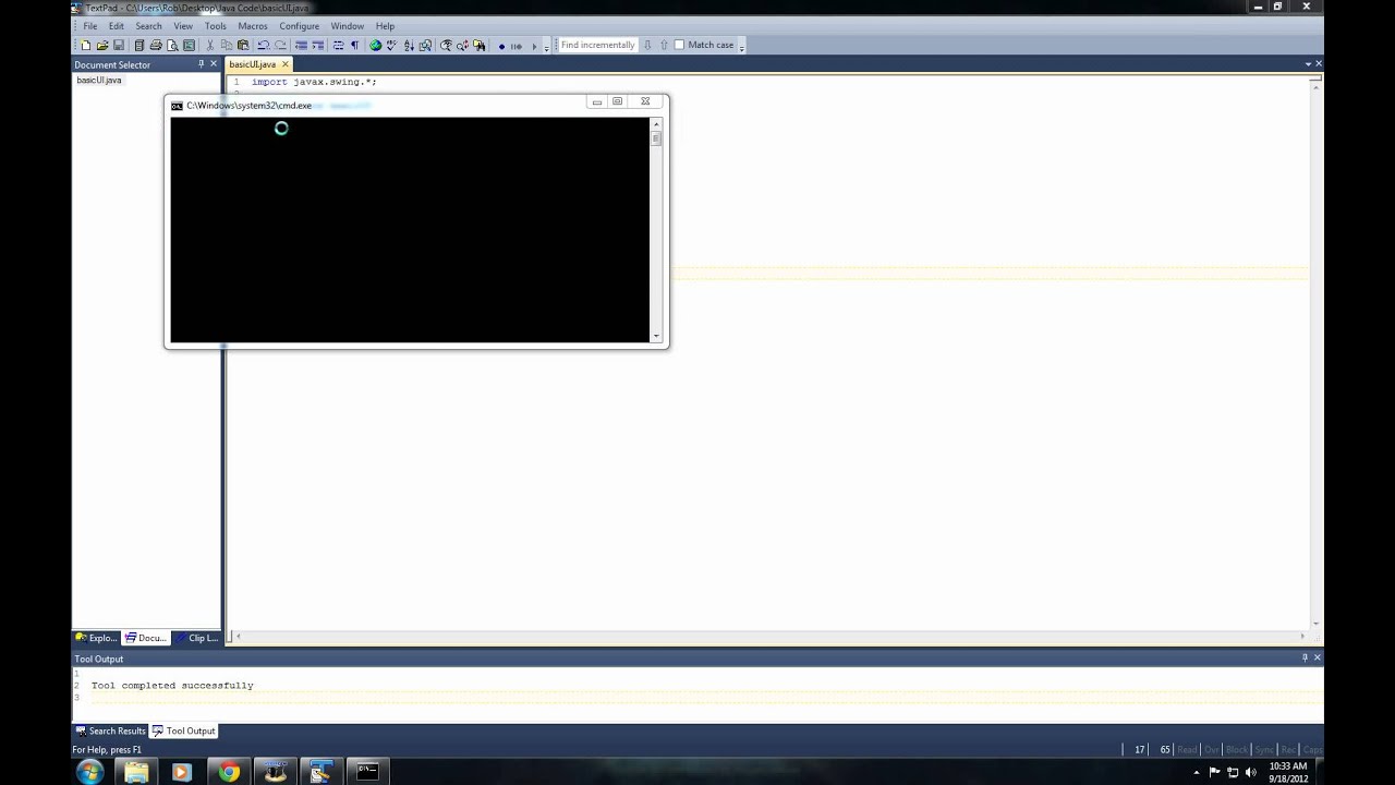 Lets Learn Java 5 - Basic UI: JLabel