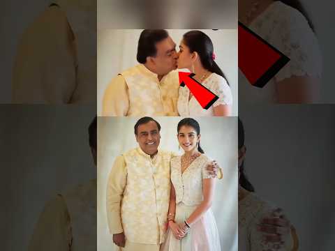 राधिका मरचेंट मुकेश अंबानी के साथ क्या कर रही है | Mukesh Ambani love Radhika Merchant #mukeshambani
