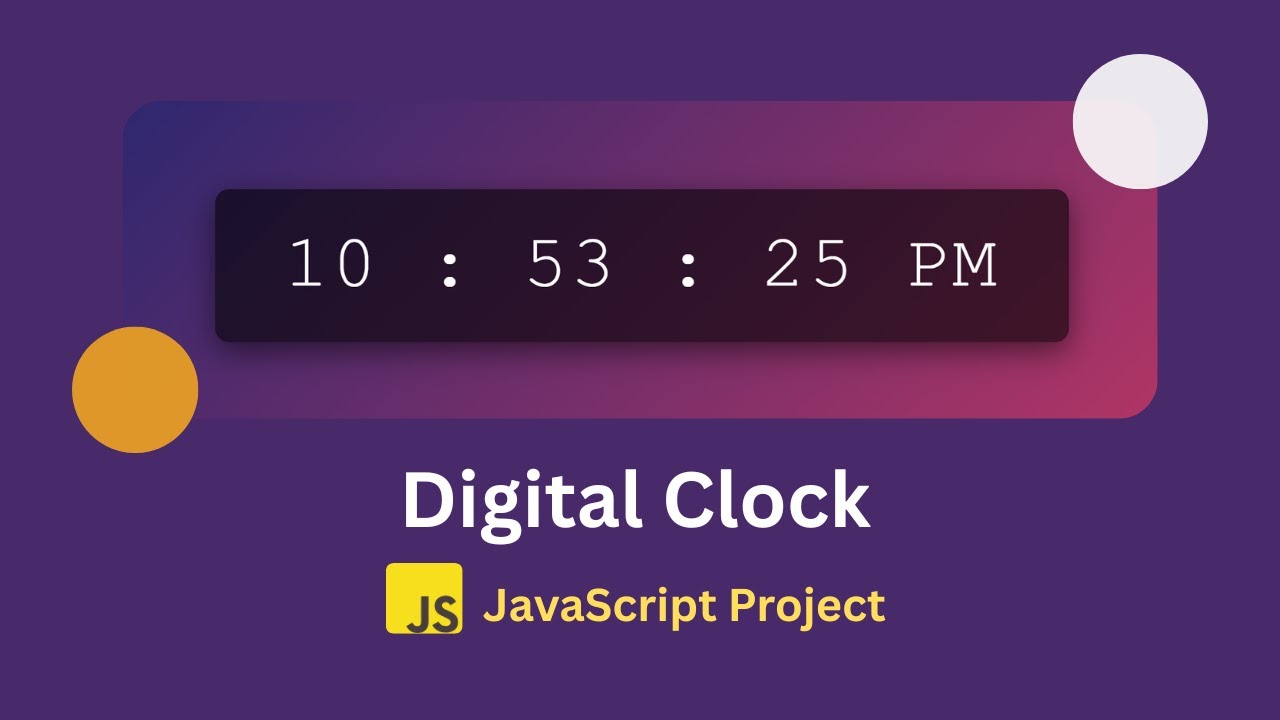JavaScript Secrets for Creating Awesome Digital Clocks