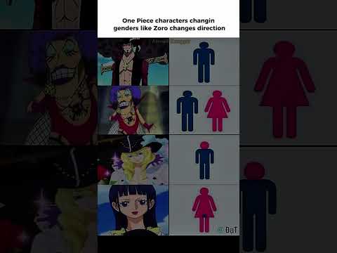One Piece gender reveal chart but it gets worse every row 💀