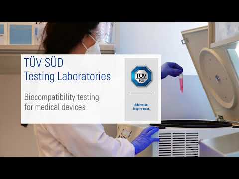 TÜV SÜD Biocompatibility Testing for Medical Devices