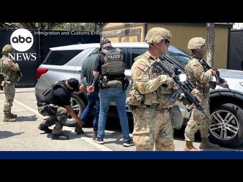 Mass protests spread across the U.S. in response to ICE raids