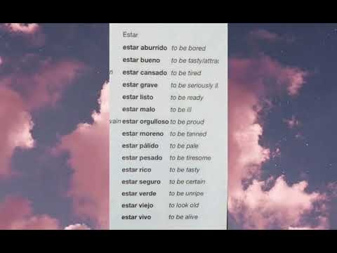 Using "Estar" meaning "to be" #spanish #español #howto