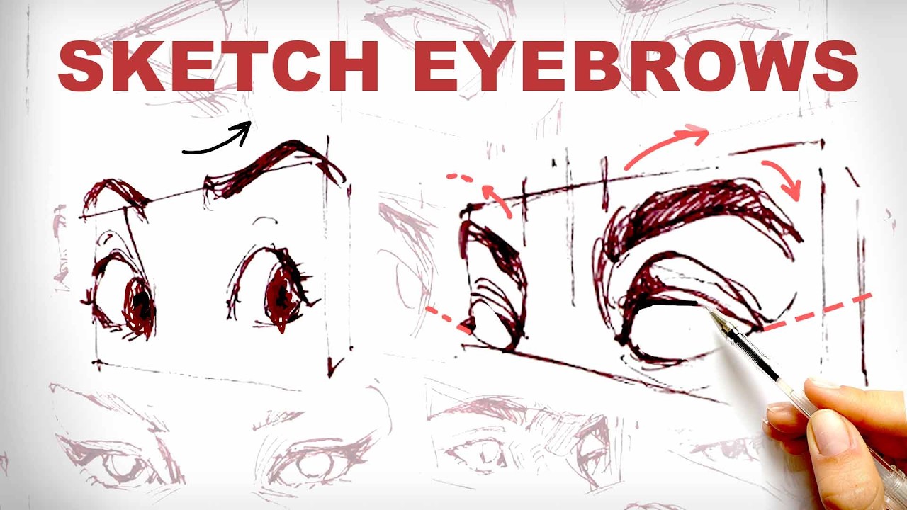 Drawing Eyebrows + Tips to Improve Your Art Skills!
