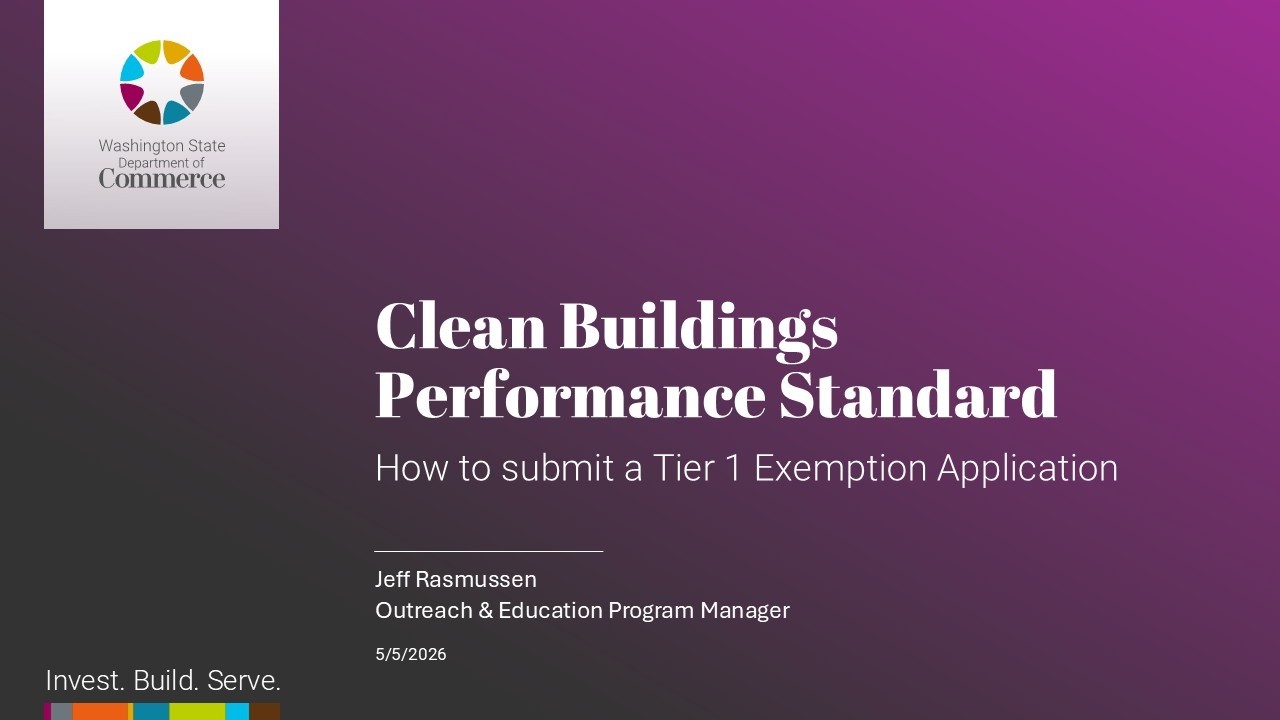 CBPS Webinar How to submit a Tier 1 Exemption Application 5.5.26