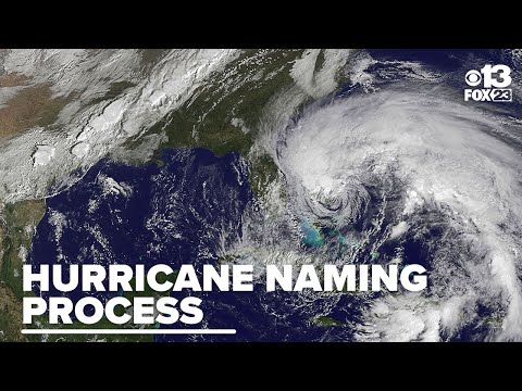 Here's how the hurricane naming process works