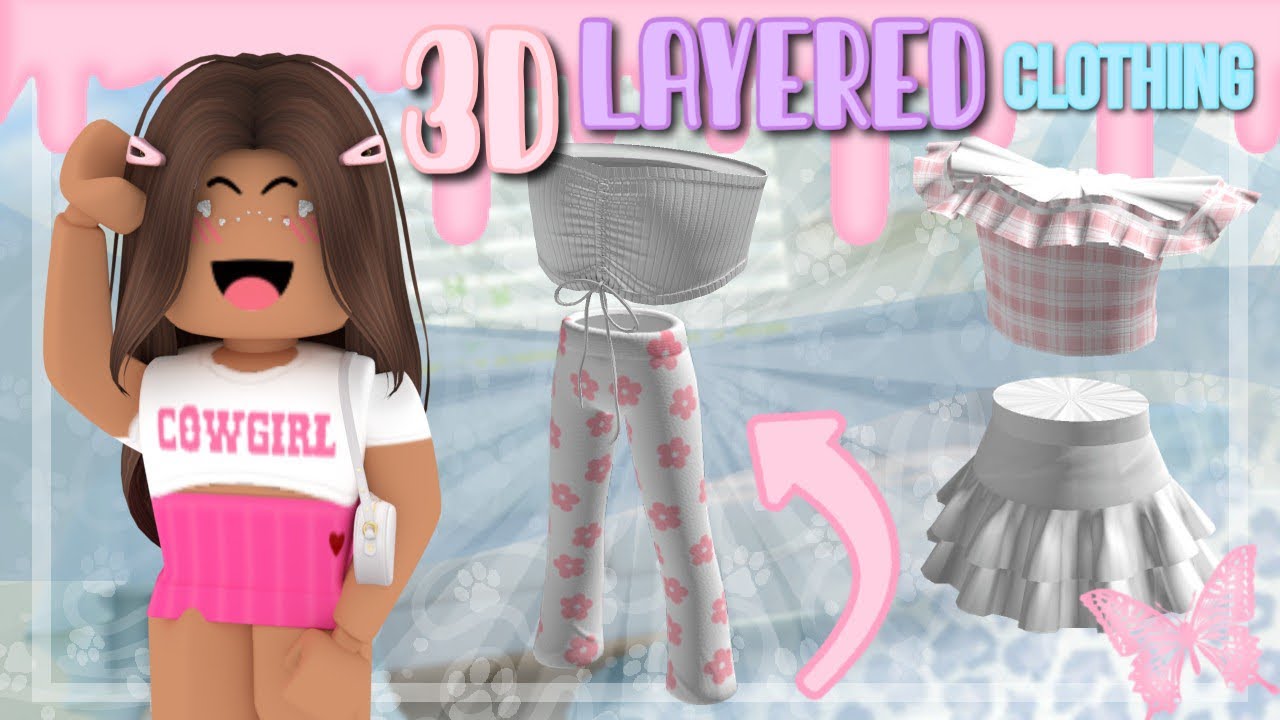 Preppy 3D Layered OUTFIT codes for bloxburg