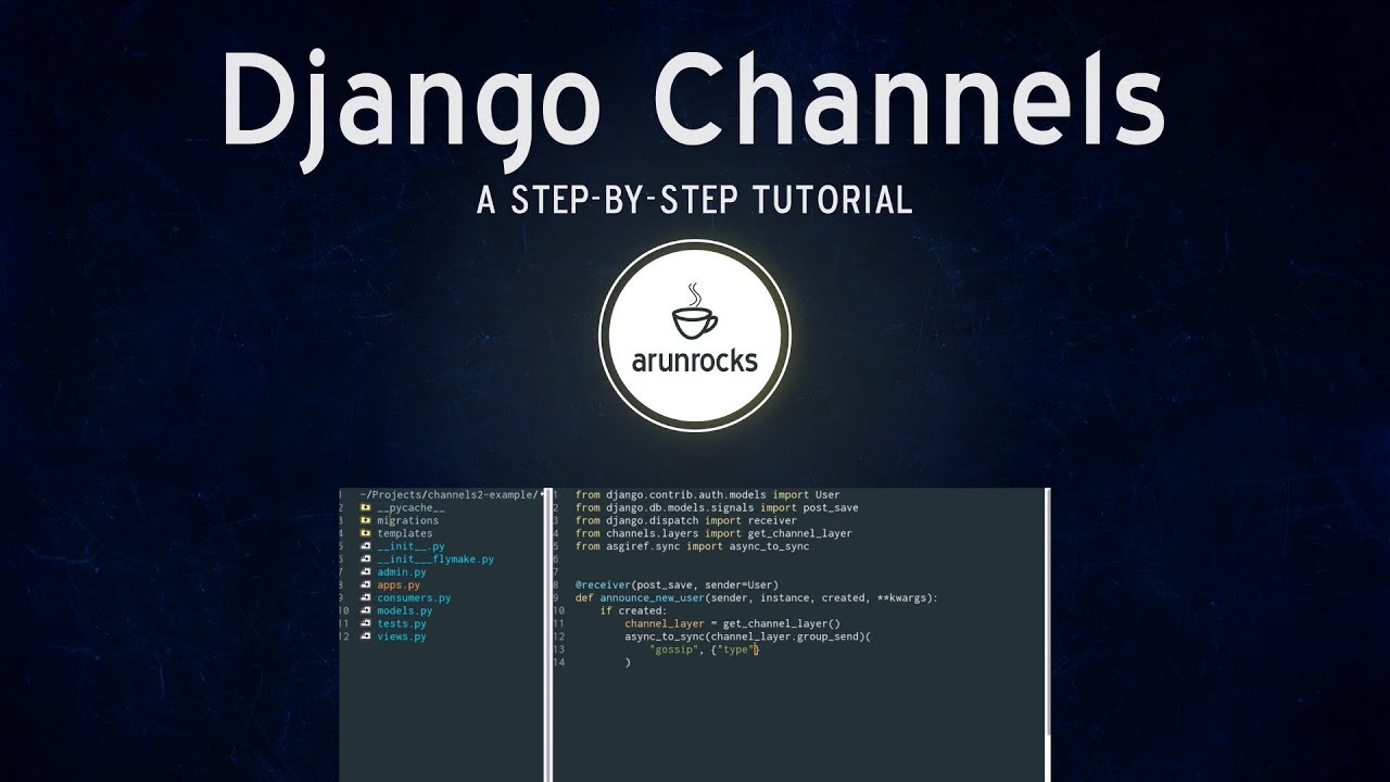Django Channels Tutorial - User Notifications, Echo Consumer, Tick Tock (not another Chat tutorial)