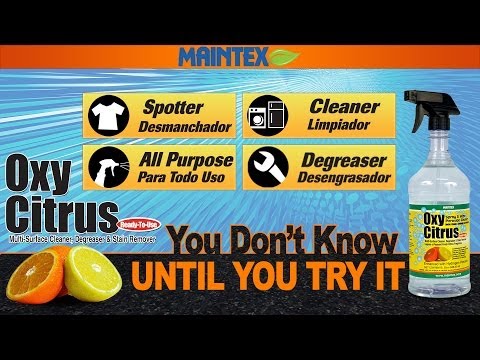 Oxy Citrus - Multipurpose Cleaner / Laundry Spotter