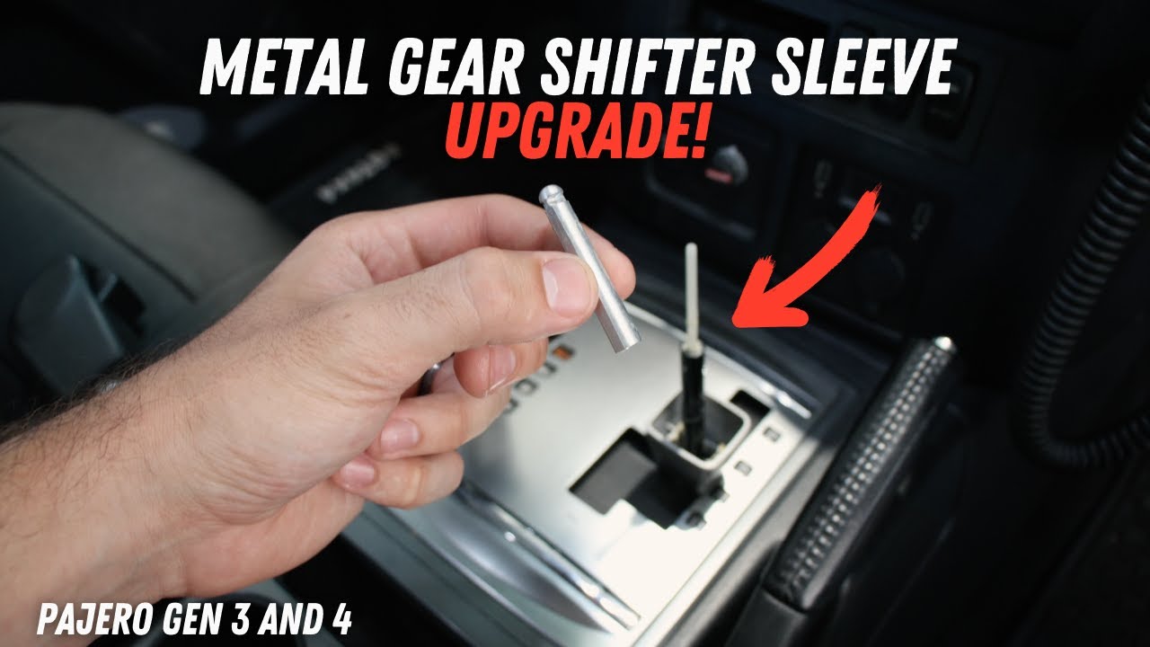 NEVER replace this part again! - Mitsubishi Pajero Gear Shifter Sleeve Upgrade!