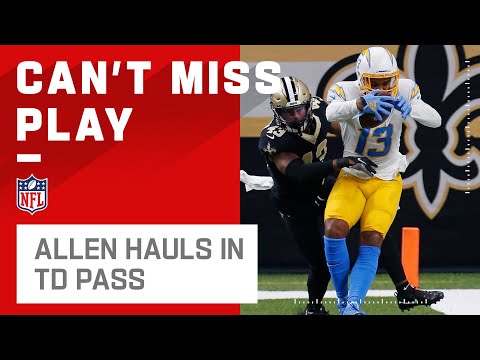 Herbert Connects w/ Keenan Allen for the TD