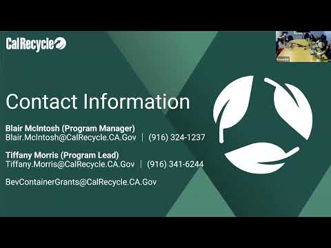 6-24-2025 Beverage Container Redemption Innovation Grant Tribal Information Session