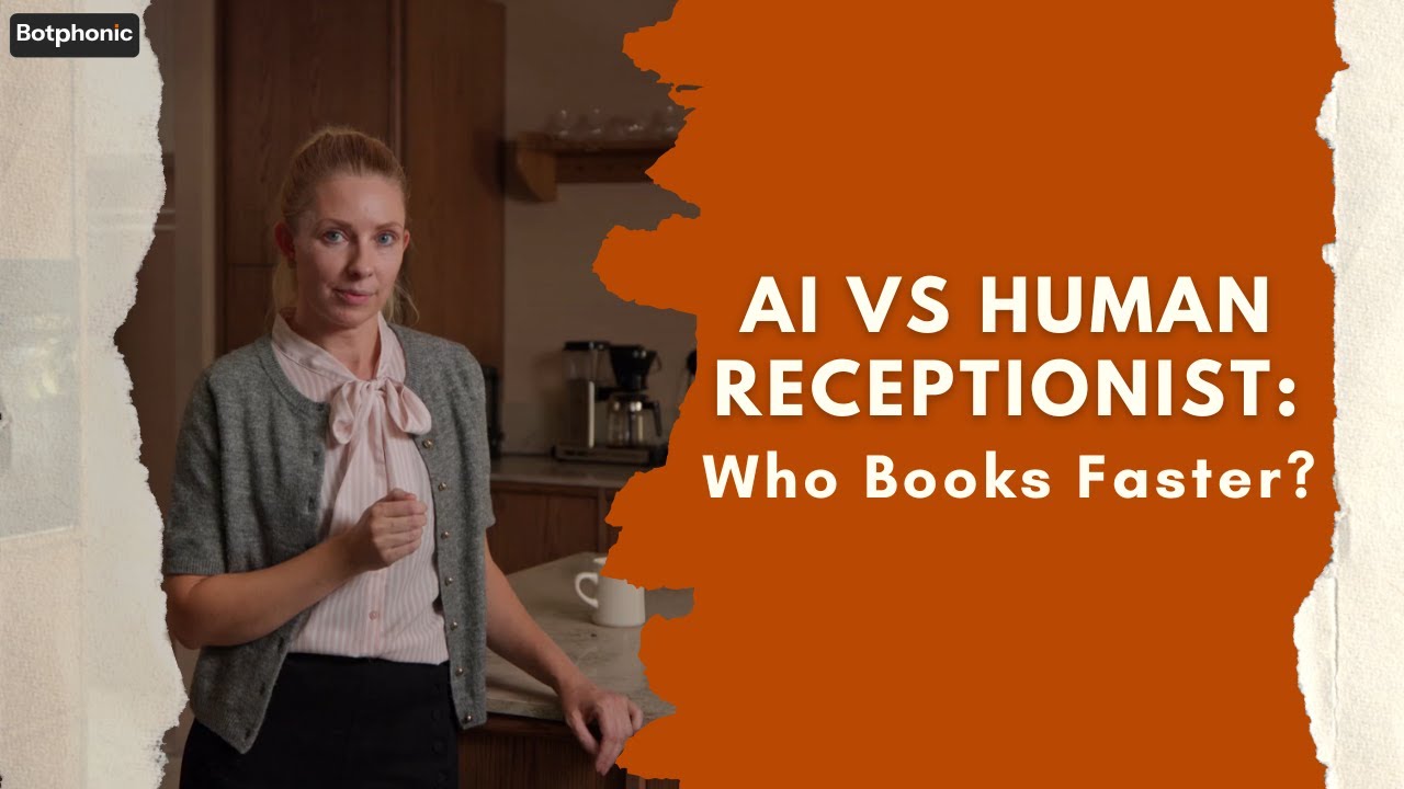 AI vs Human Receptionist  Who Books Faster