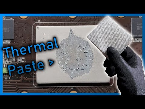 Thermal Paste Cleaning - Water vs Isopropyl Alcohol