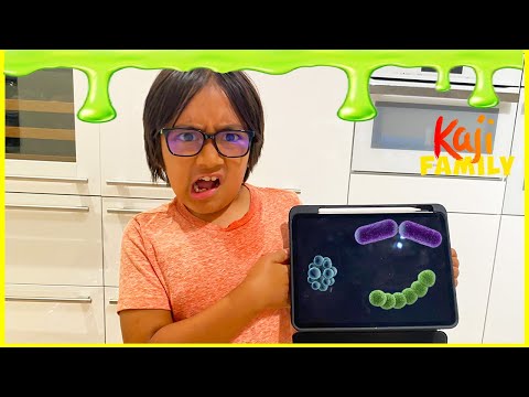 Ryan growing Bacteria on iPad and around the house science experiments!