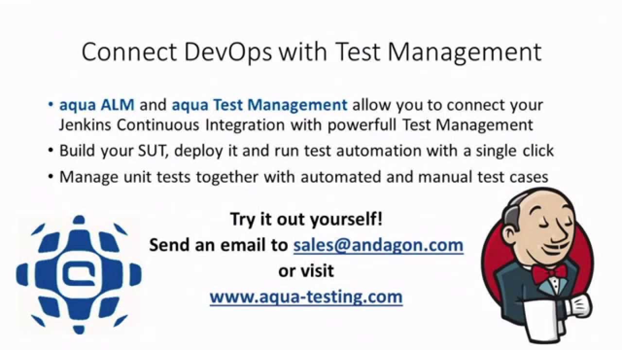 From Jenkins CI to aqua ALM - Connect DevOps with Test Management