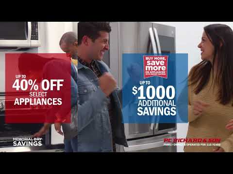 Memorial Day Appliance Sale at P.C. Richard & Son