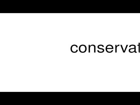 How to pronounce conservatorship