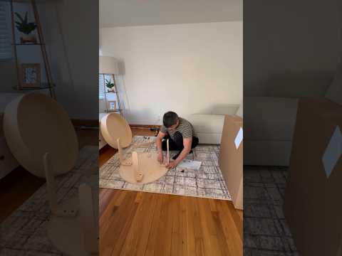 IKEA Borgeby coffee table #ikea #furniture #how #dewalt #diy #homedecor #interiordesign #taskrabbit