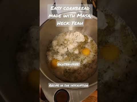 Super Easy Cornbread Made With Masa!