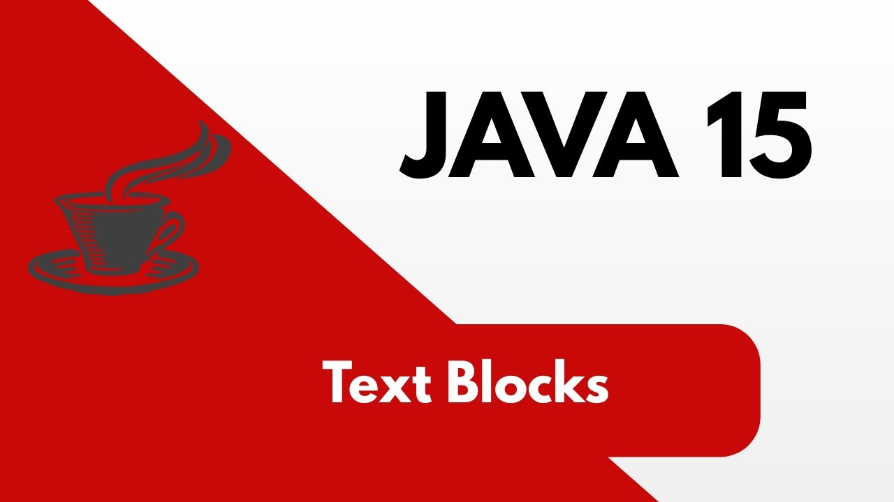 Java 15 Text blocks #java #java15