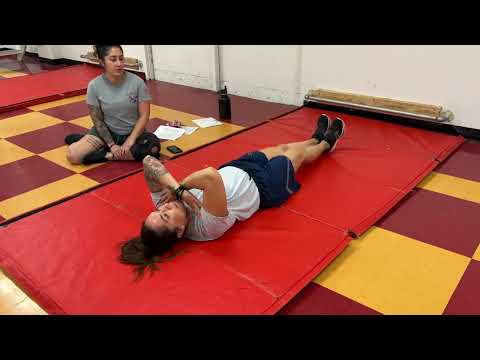 Air Force 2 Min Cross Leg Reverse Crunch