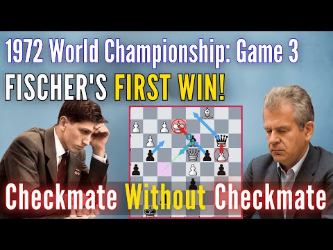Fischer’s Quiet Mastery: Crushing Spassky’s Queen in Game 3 Reykjavik World Championship 1972