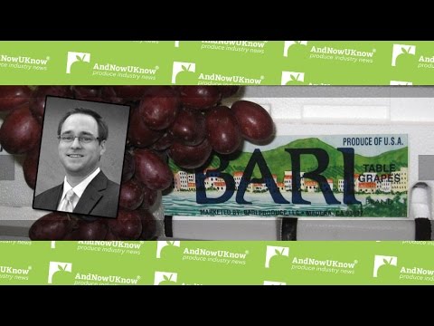 AndNowUKnow - Bari Produce's Justin Bedwell on Retail Grape Sales - Special Report