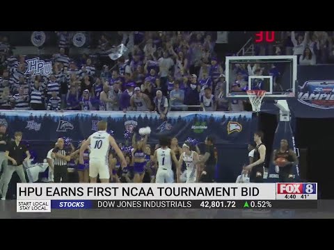 High Point University men's basketball advances to NCAA tournament for first time in program history