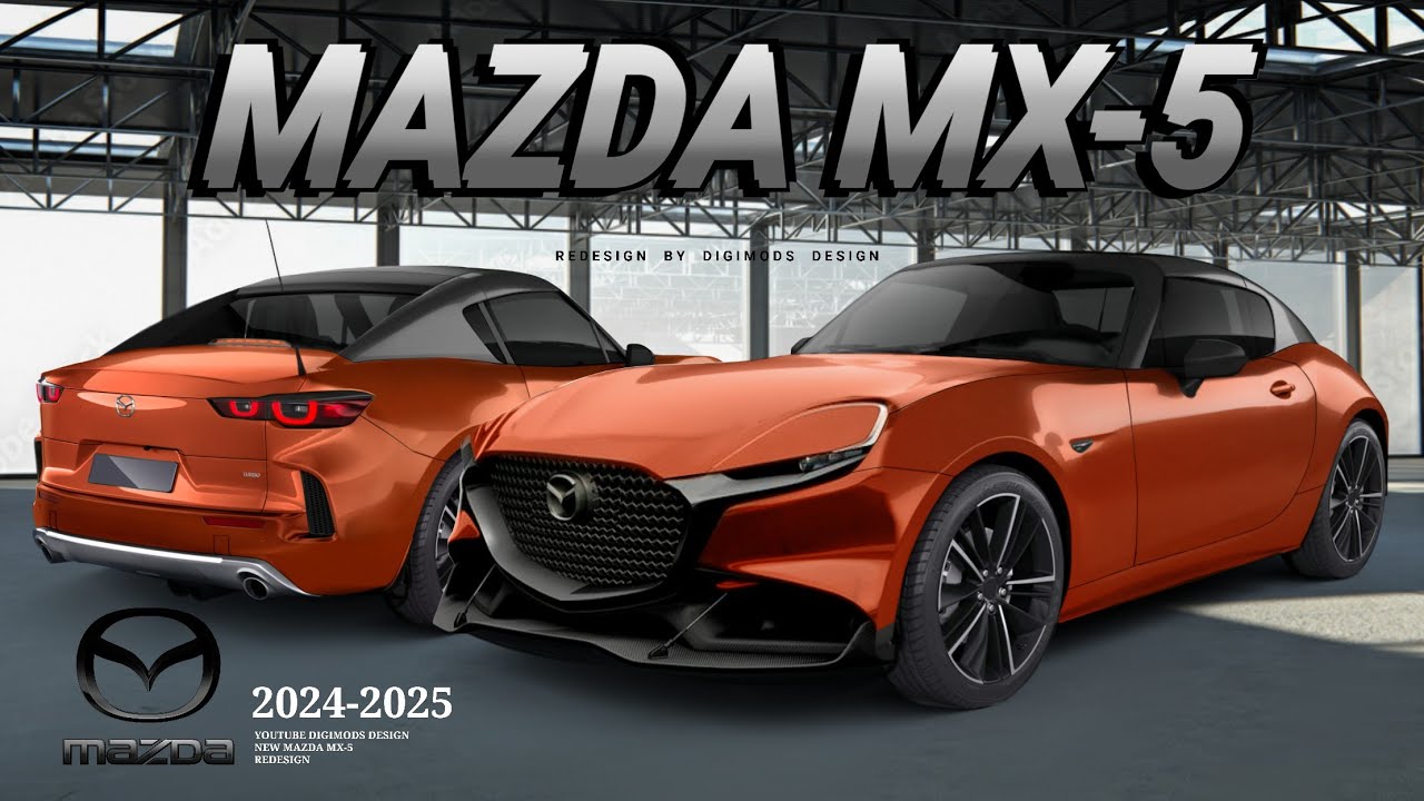 Next-Gen MX-5 Miata Turbo Vision Blends 'Mazdaspeed' CUV Style With RF ...