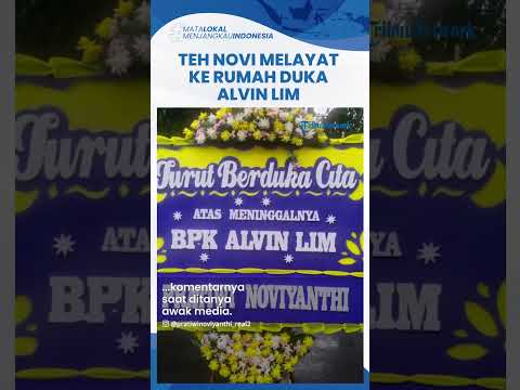 Ketulusan Pratiwi Noviyanthi Layat ke Rumah Duka Alvin Lim, Enggan Beri Komentar: Permisi, Maaf ya