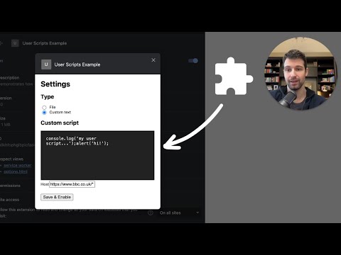 How to use the NEW User Scripts API - Chrome Extensions
