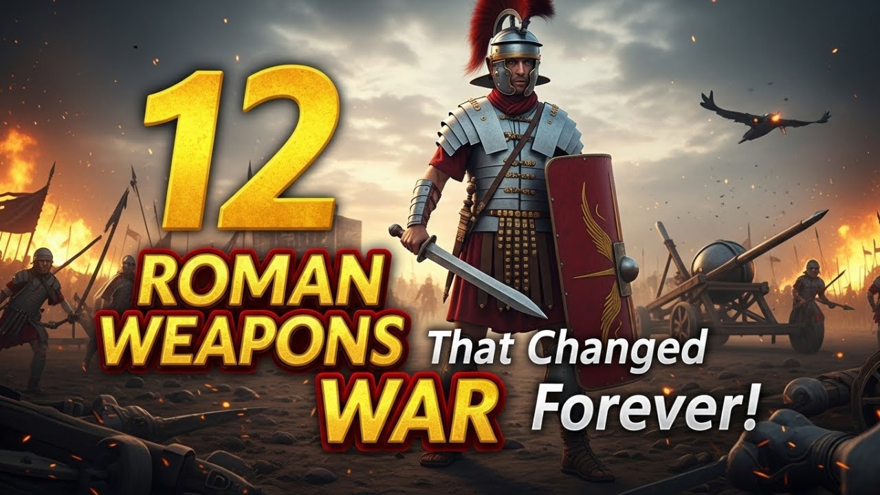 12 Roman Weapons That Changed War Forever | Ancient Military Secrets