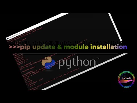Installing and updating python-pip.