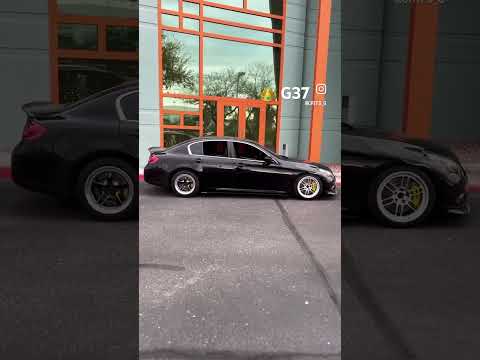 Built G37 Sedan #G37 #weldwheels #recaro