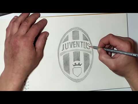 How To Draw Juventus Logo Easy - Juventus Logo Step By Step By Pencil / Juve Symbol Football Club