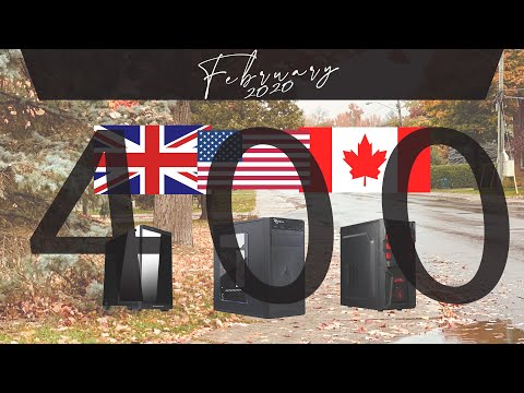 The Ultimate $400 CA/UK/USA PreBuilt Gaming PC Build! - February 2020