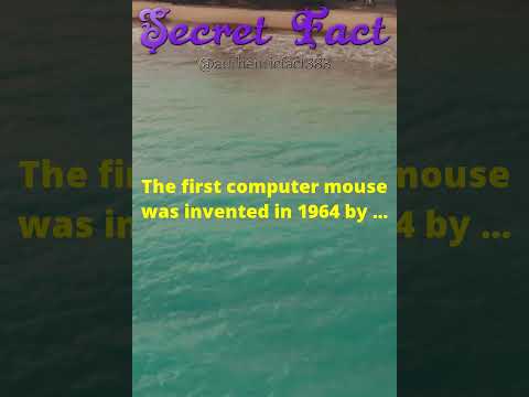 The first computer mouse was invented in 1964 by ……. #shorts #viral #secretfact