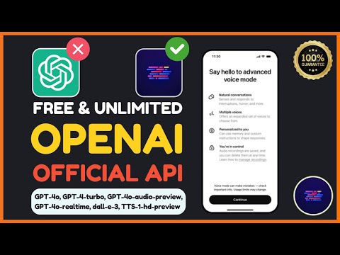 How to Get Unlimited Free Access to OpenAI Official API || Free API Key || DevsDoCode